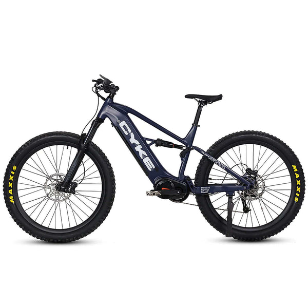 Order CYKE Falcon-S Full Suspension Mid Drive Electric Bike – eBikeJoy!