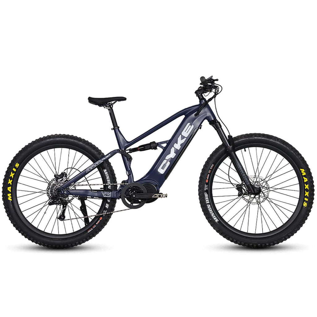 Order CYKE Falcon-S Full Suspension Mid Drive Electric Bike – eBikeJoy!