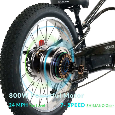 Order Tracer Tracker DS7 Vintage Chopper Electric Bike – eBikeJoy!